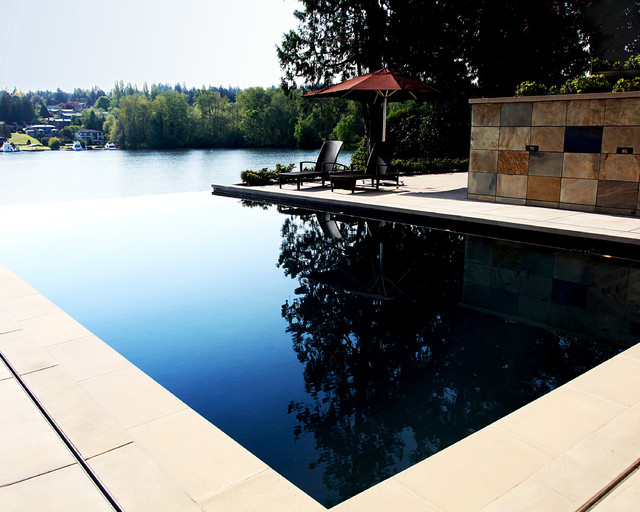 Hunts Point Project - Modern - Pool - Seattle - by KrisCo Aquatech ...