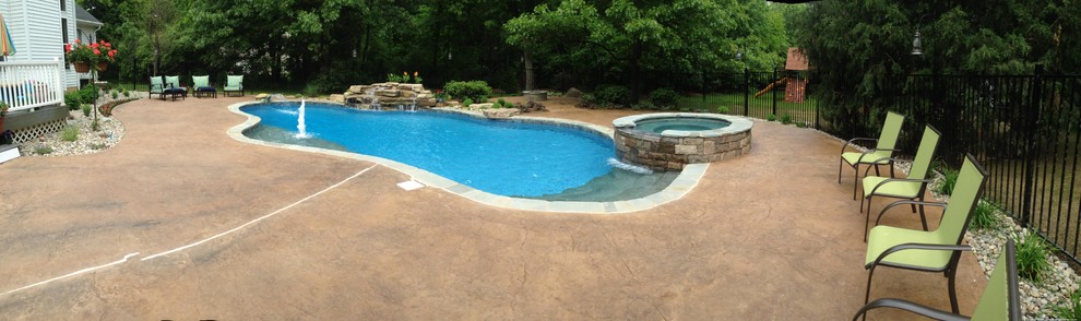 Hybrid Swimming Pool {BRN} - Traditional - Pool - Detroit - by ...