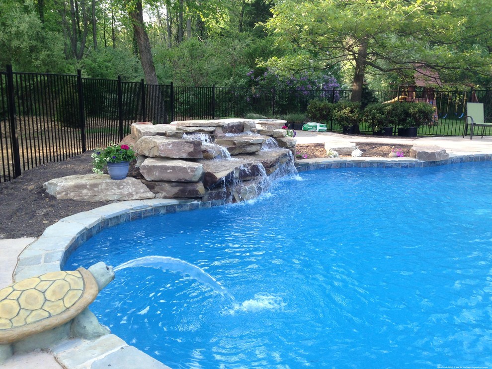 Hybrid Swimming Pool {BRN} - Traditional - Pool - Detroit - by ...