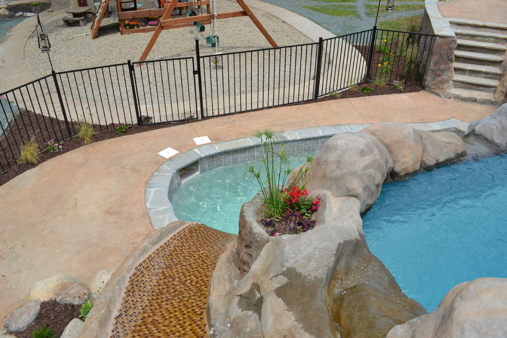 Hybrid Swimming Pool {HOF} - Traditional - Pool - Detroit - by ...