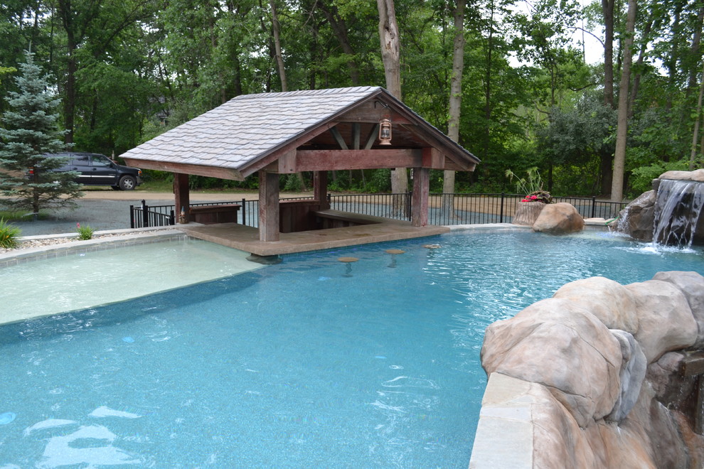 Hybrid Swimming Pool {HOF} - Traditional - Pool - Detroit - by ...