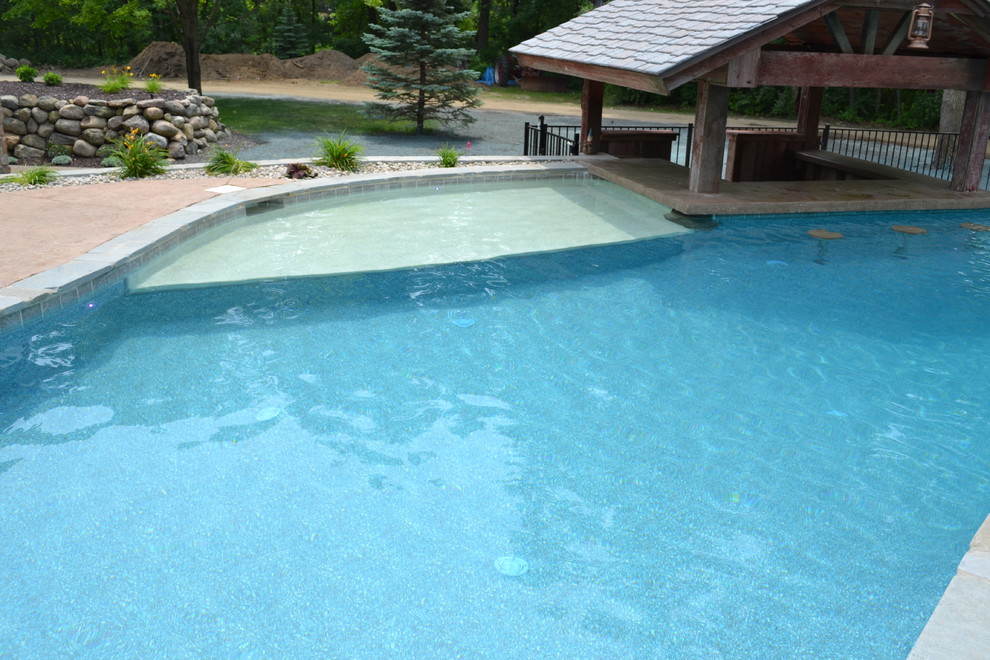 Hybrid Swimming Pool {HOF} - Traditional - Pool - Detroit - by ...