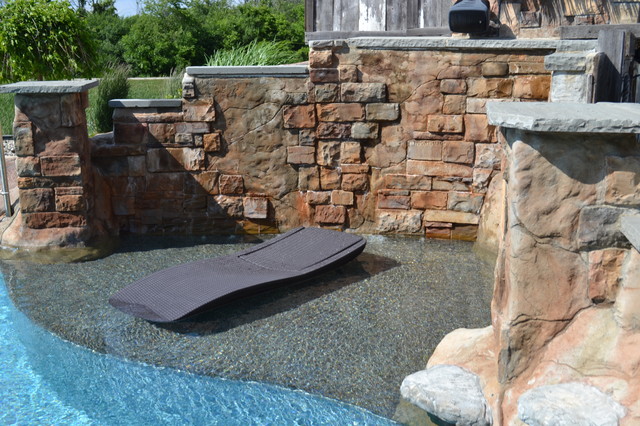 Hybrid Swimming Pool {PLO} - Tropical - Swimming Pool & Hot Tub ...