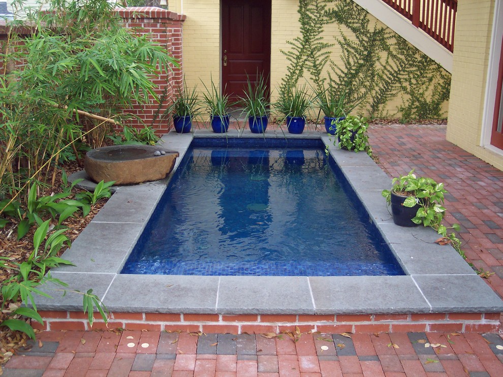 Hyde Park Residence - Asian - Pool - Tampa - by Conner Landscape ...