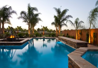 Hydroscapes, LLC French Grey Pebble Sheen - Modern - Pool - Phoenix ...