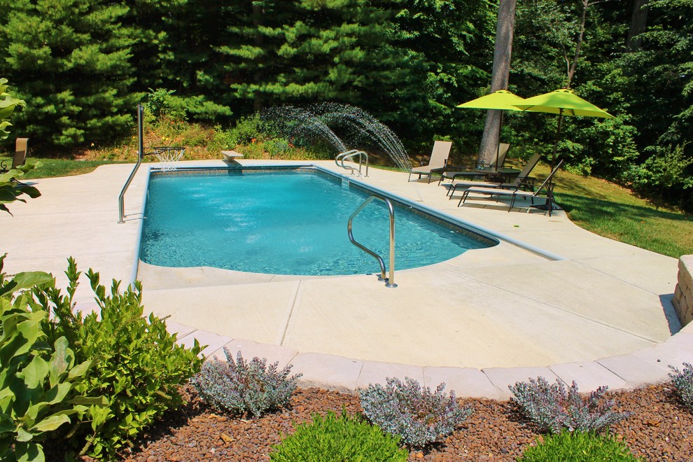 In Ground Pool - Traditional - Pool - Indianapolis - by Angie's Pool ...