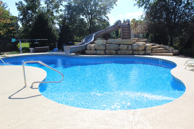 In Ground Pool Gallery - Classique - Piscine - Louisville - par ...