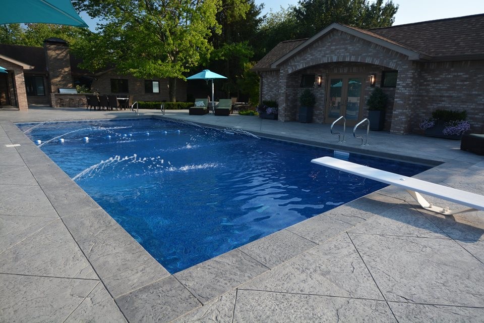In Ground Vinyl Liner Swimming Pool Installations - Modern - Swimming ... In Ground Vinyl Liner Swimming Pool Installations - Modern - Swimming ...