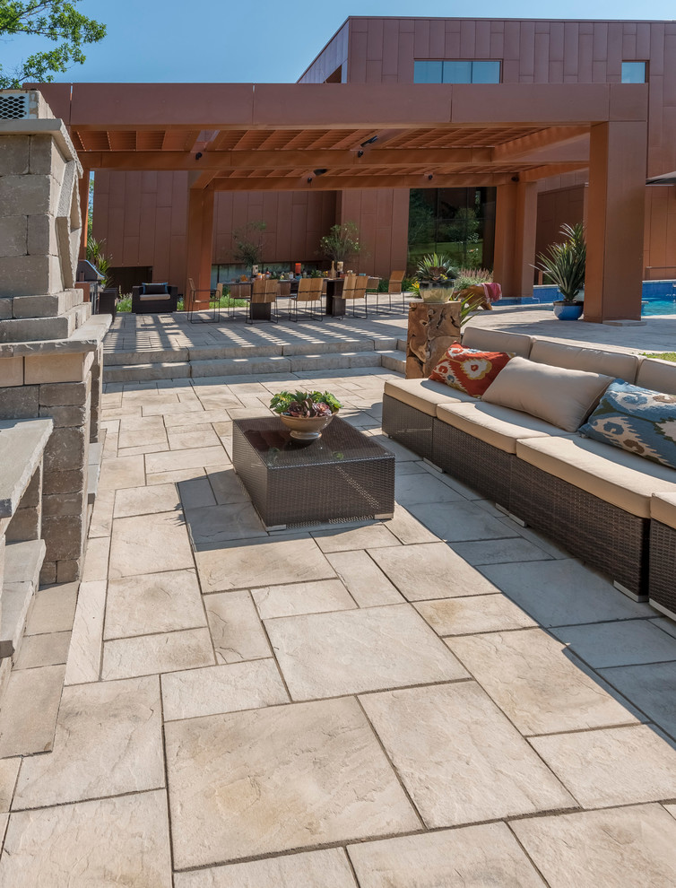 Inca Slab - Transitional - Pool - Montreal - by Techo-Bloc | Houzz