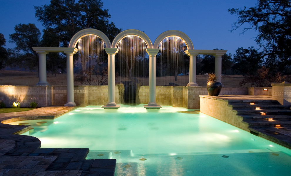 Indoor - Outdoor Living Enviornment - Transitional - Pool - San ...