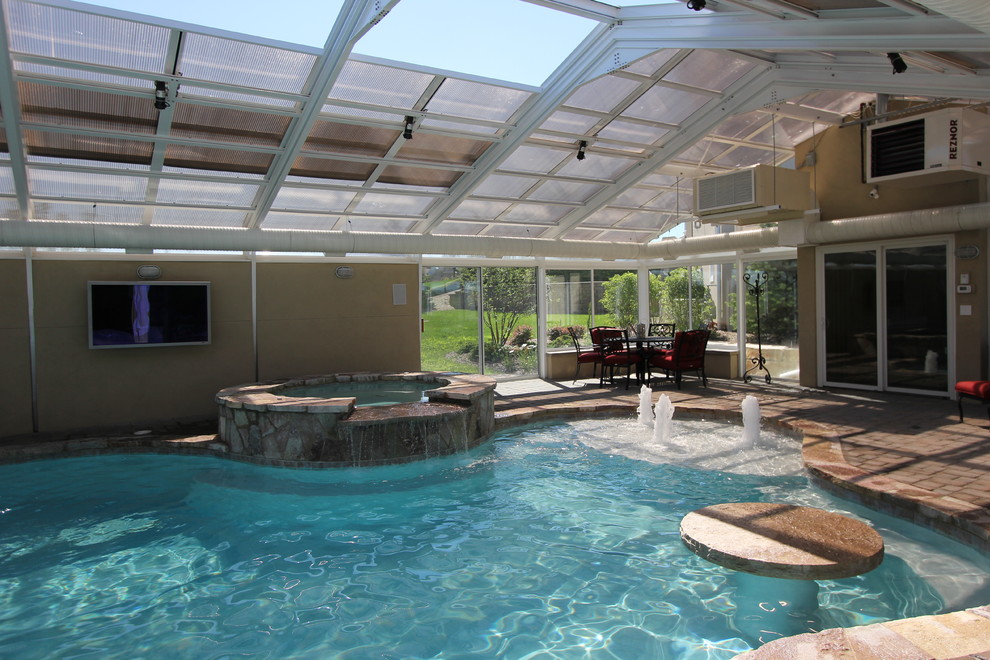 Indoor/Outdoor Living - Traditional - Pool - Chicago - by Rosebrook ...