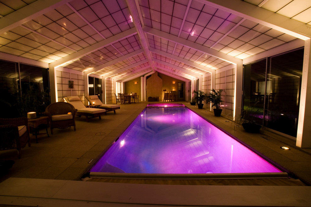 Indoor Pool & Spa - Contemporary - Pool - Philadelphia - by Crystal ...