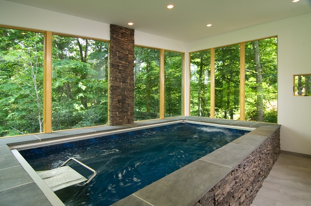 Indoor Swimming Pool Bathroom Design Three Bedroom Property With