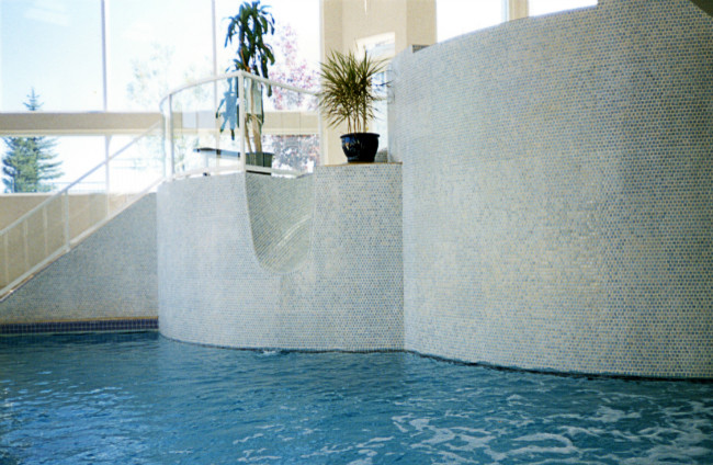 Indoor Pool - Contemporary - Pool - Calgary - by Master Pools by ...