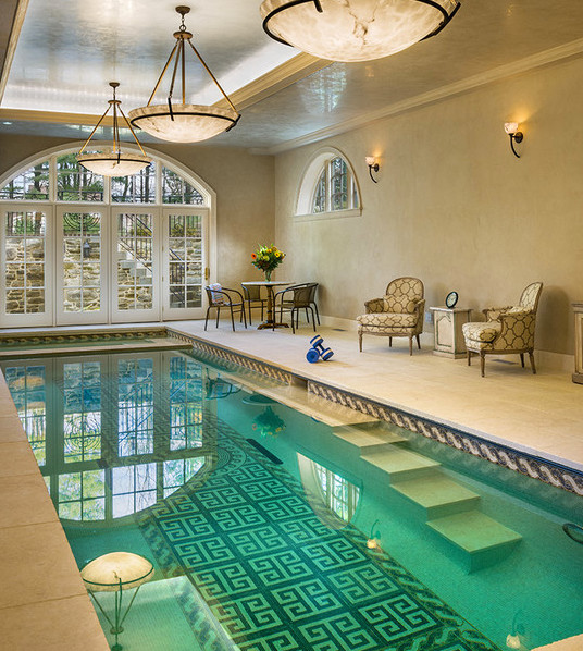 Indoor pool - Traditional - Pool - Philadelphia - by The Outerspaces ...
