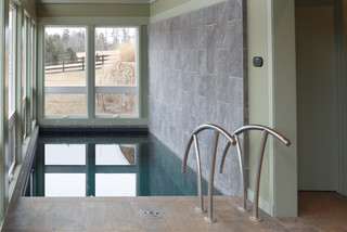 Indoor Soaking Pool - Contemporary - Pool - Other - by brwarchitects ...