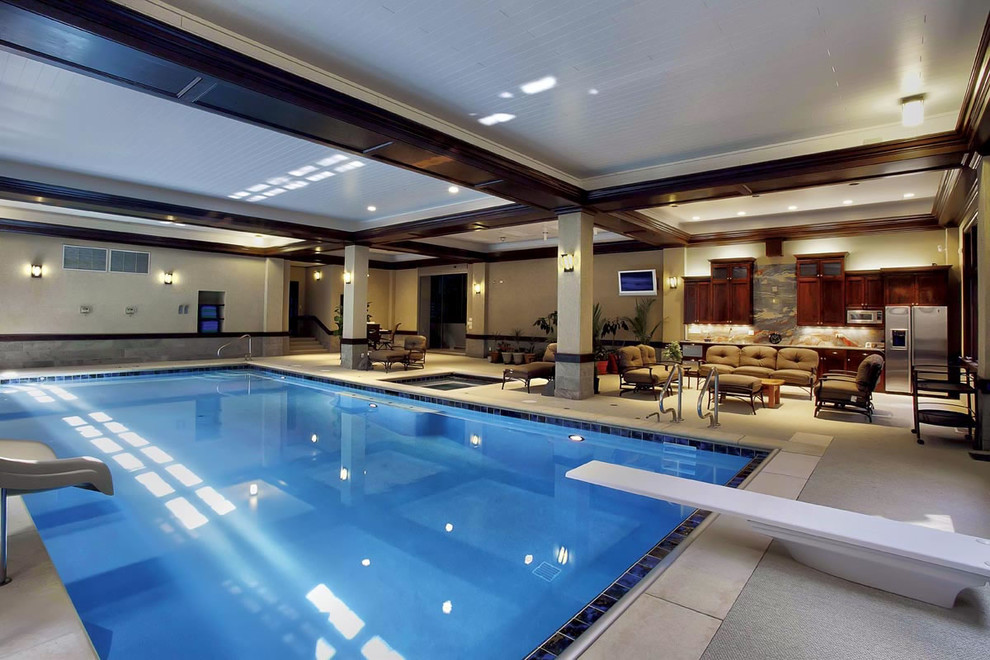 Indoor Swimming Pools - Traditional - Pool - Milwaukee | Houzz
