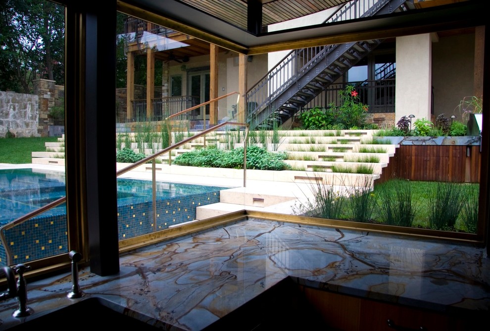 Infinity Edge Oasis - Contemporary - Pool - Austin - by Aquatic ...