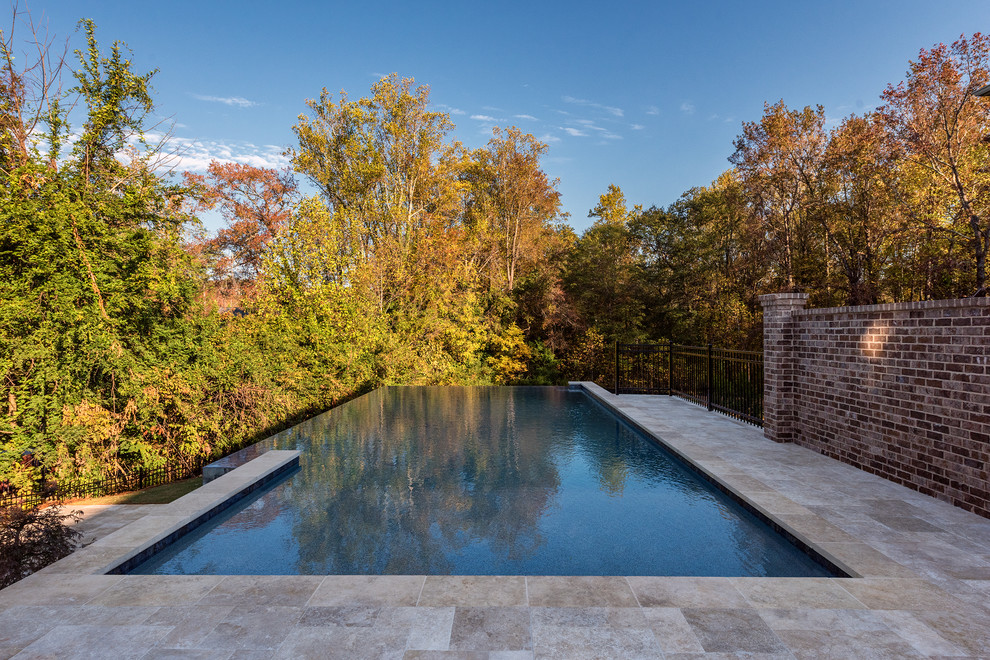 Infinity Edge Pool - Marietta, Georgia - Contemporary - Pool - Atlanta ...