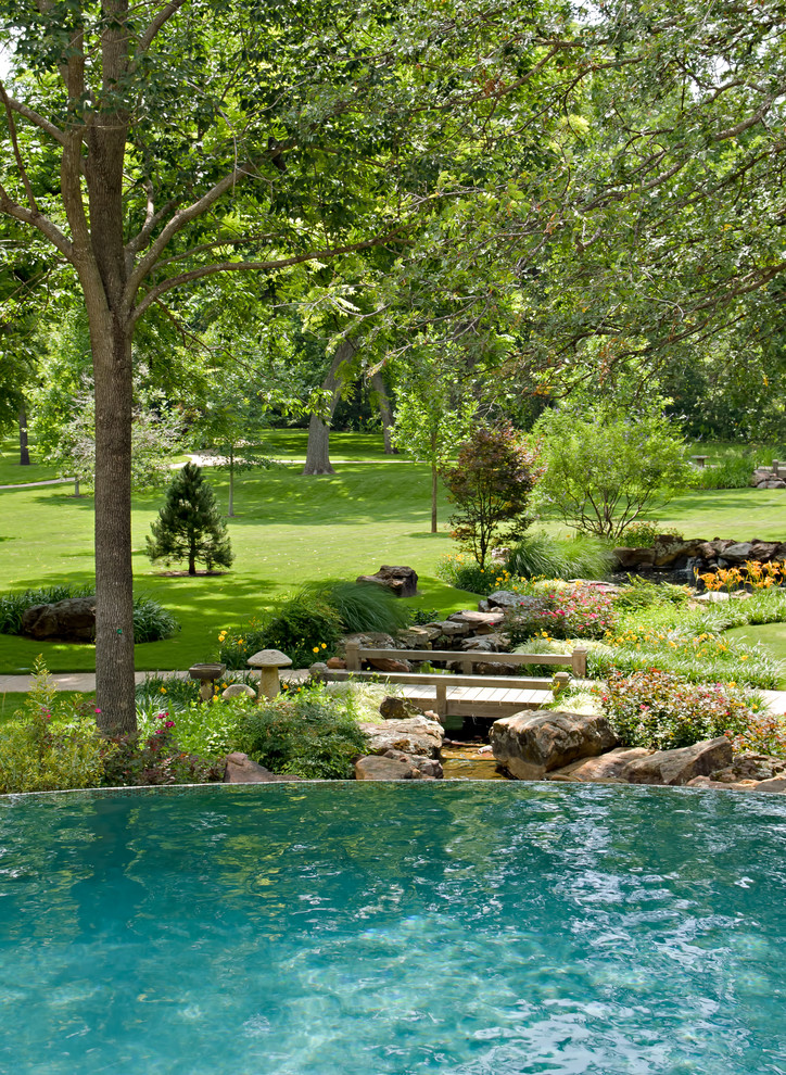 Infinity Edge Pools - Traditional - Pool - Dallas - by Harold Leidner ...