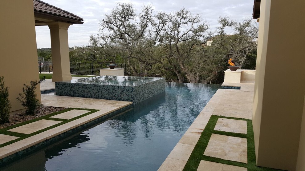 Infinity Lap Pool (Huntington) - Modern - Pool - Austin - by Cityview ...