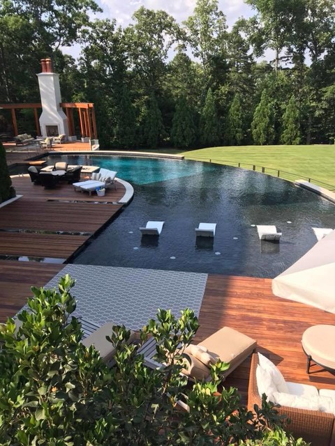 Infinity Pool 2 - Pool - Little Rock - by Brooks Pool Company, Inc ...