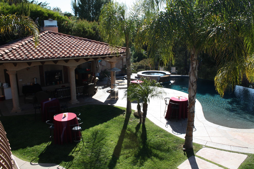 Infinity Pool - Mediterranean - Pool - Los Angeles - by Ameri Builders ...