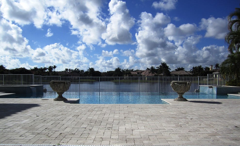 Infinity Pool - Contemporary - Pool - Miami - by NMB Custom Homes ...