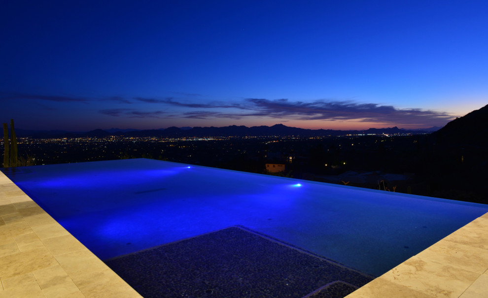 Infinity Pool Portfolio - Contemporary - Pool - Phoenix - by Pools by ...
