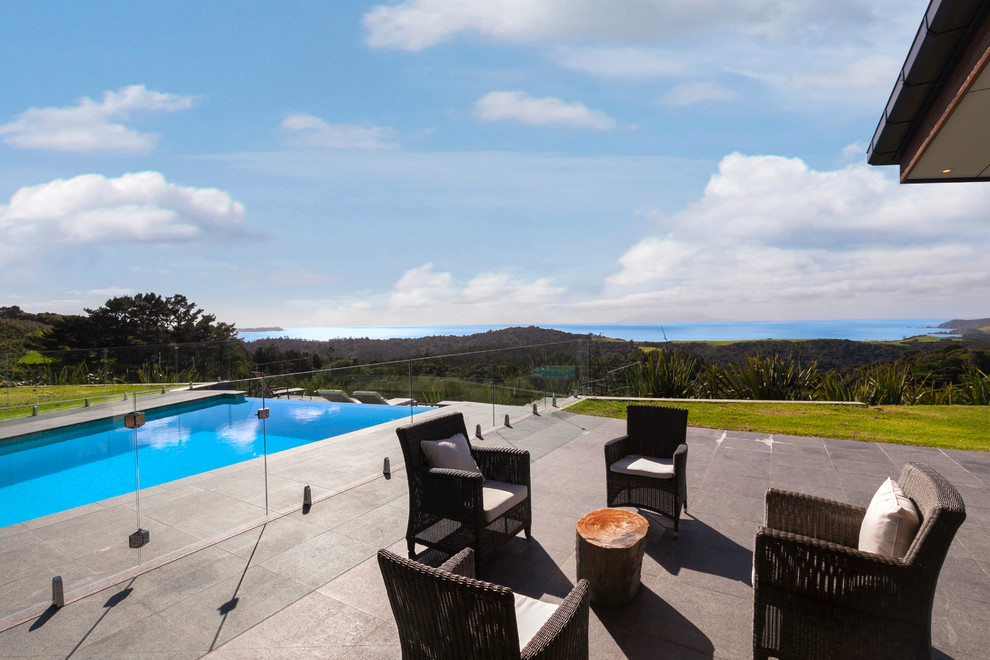 Infinity Swimming Pool Auckland North - Modern - Pool - Auckland - by ...