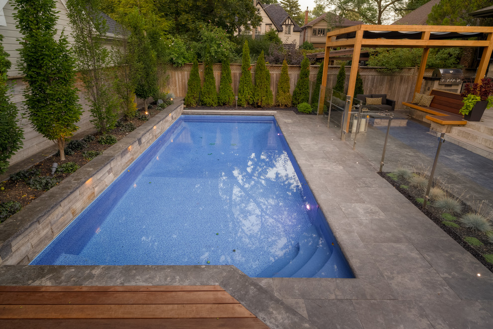 Inground Custom Pools - Transitional - Pool - Toronto - by Pool Craft ...