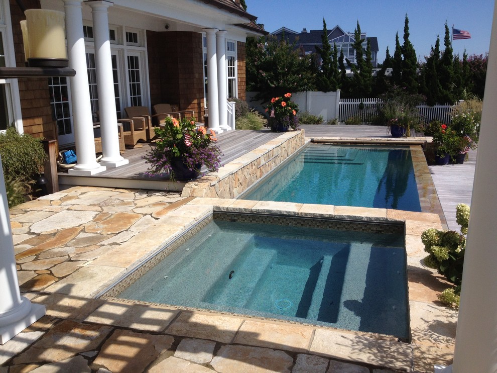 Inground Pools on Pilings - Beach Style - Pool - New York - by ...