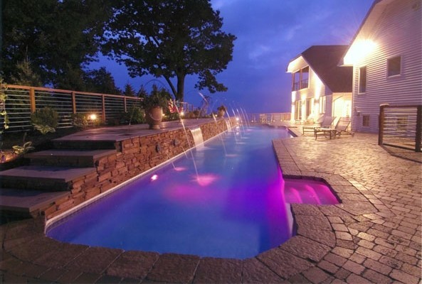 Inground Swimming Pools - Traditional - Pool - New York - by Foxx Pools ...
