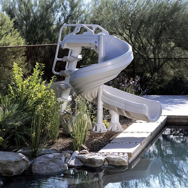 Inter-Fab G-Force Complete Pool Slide - Tropical - Pool - Phoenix - by ...