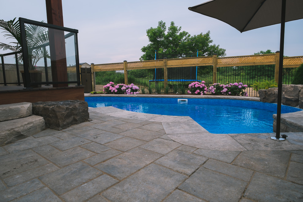 Interlock Pool Deck - Modern - Swimming Pool & Hot Tub - Toronto - by ...