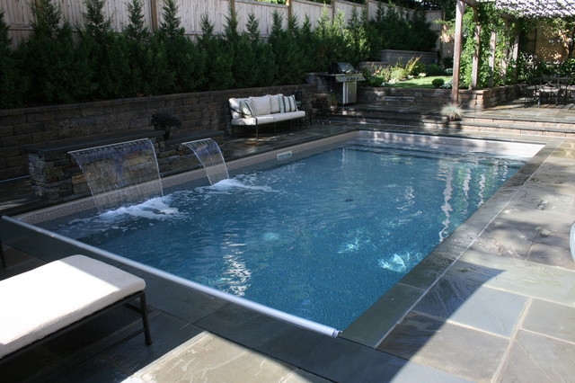 Intimate Pool - Eclectic - Pool - New York - by Lang Pools Inc. | Houzz AU
