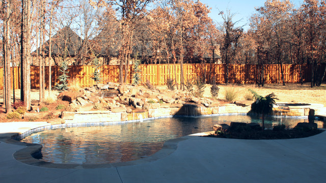 Iron Horse Ranch - Traditional - Swimming Pool & Hot Tub - Oklahoma ...