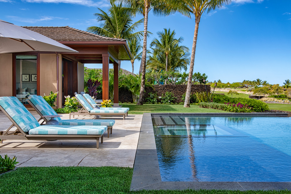 Island Chic - Tropical - Pool - Hawaii - by Willman Interiors / Gina ...