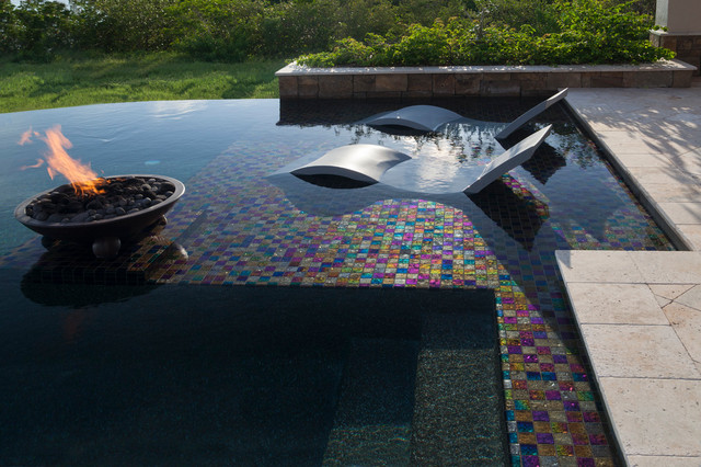 Island Modern Pool - Contemporary - Pool - Tampa - by Ryan Hughes ...
