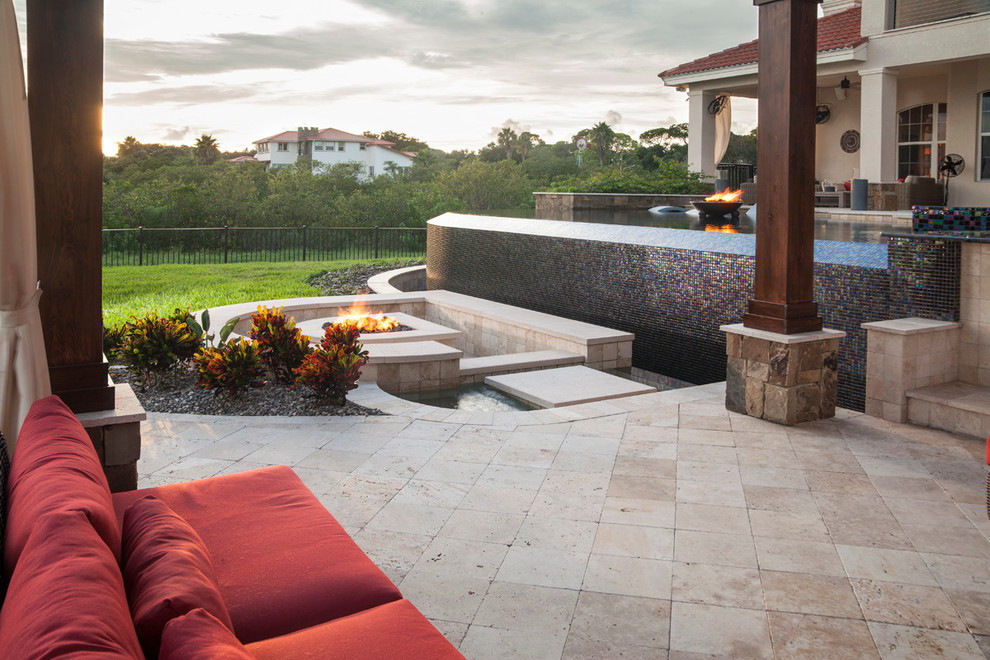 Island Modern Pool - Contemporary - Pool - Tampa - by Ryan Hughes ...