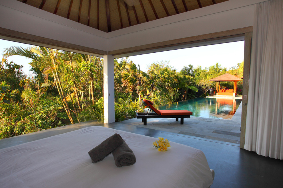 Island Stone andesite solid pool - Modern - Pool - Other - by Island ...