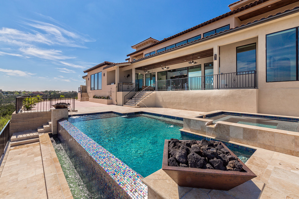 Italian Contemporary - Contemporary - Pool - Austin - by Diamante ...