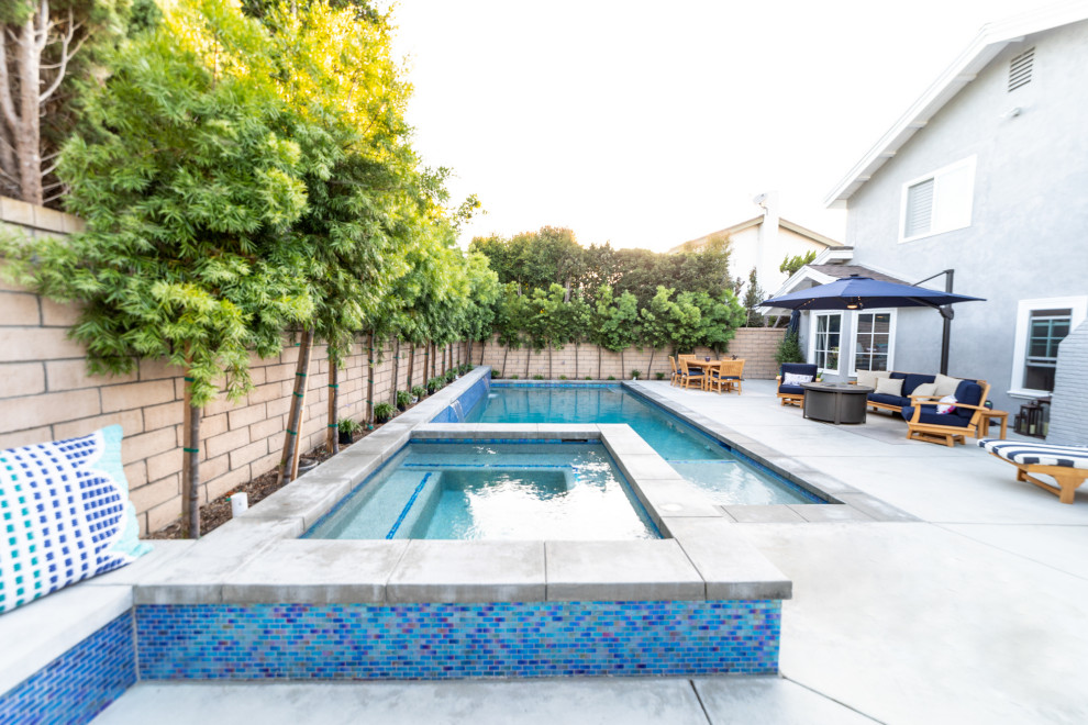 Ivy Circle - Contemporary - Pool - Orange County - by Pacific Paradise ...