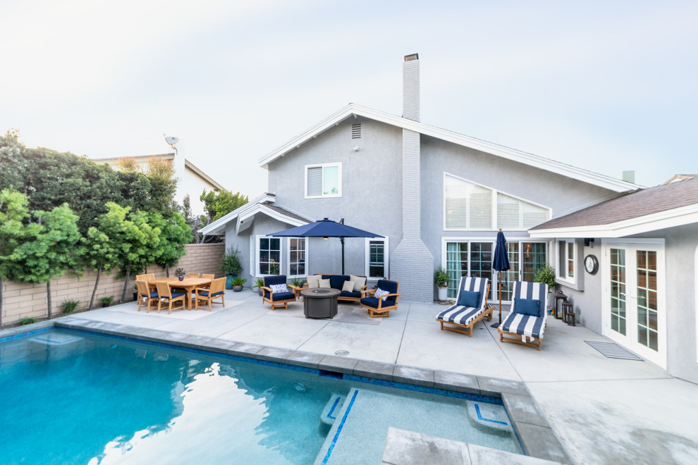 Ivy Circle - Contemporary - Pool - Orange County - by Pacific Paradise ...