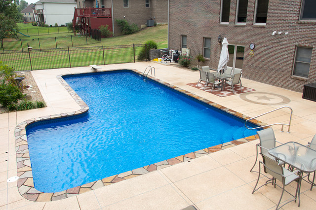 Jackson, MO L-Shape - Klassisch - Pools - Chicago - von Aloha Pools ...