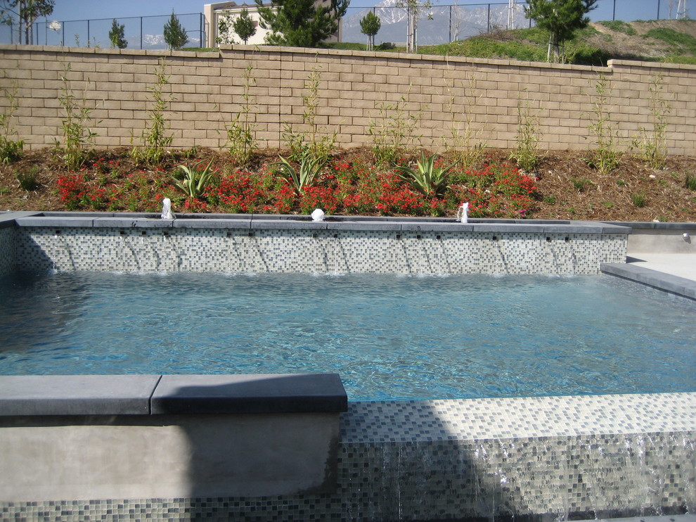 The Water Feature - Asian - Pool - Orange County - by Conscious ...