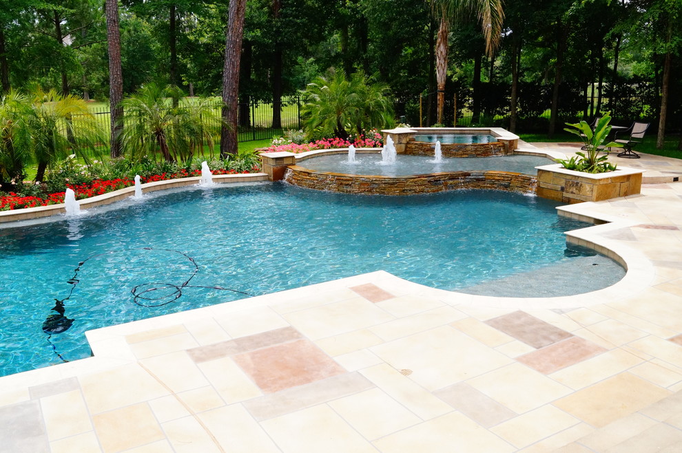 JARVIS - Traditional - Pool - Houston - by Regal Pools, LLC | Houzz