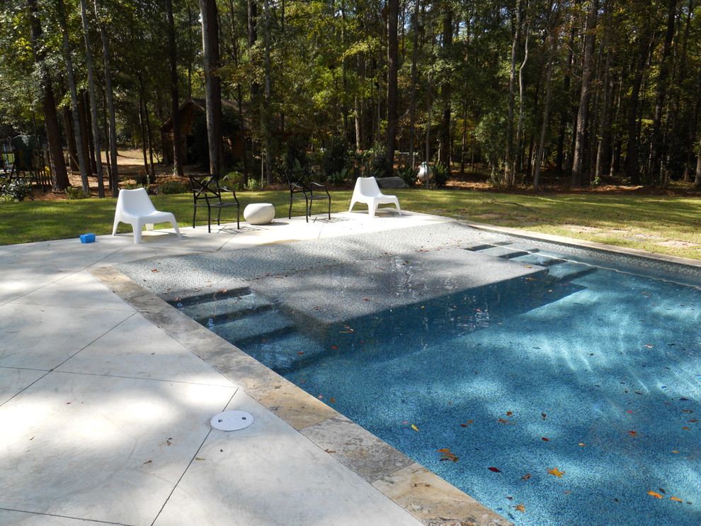 Jewelscape Plaster Swimming Pool - Contemporary - Pool - Atlanta - by ...