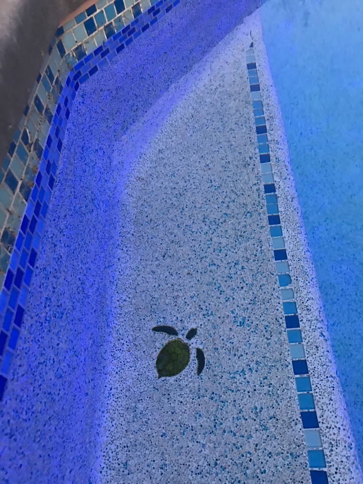 Jewelscapes glass pebble - Contemporary - Pool - Phoenix - by Arzate ...
