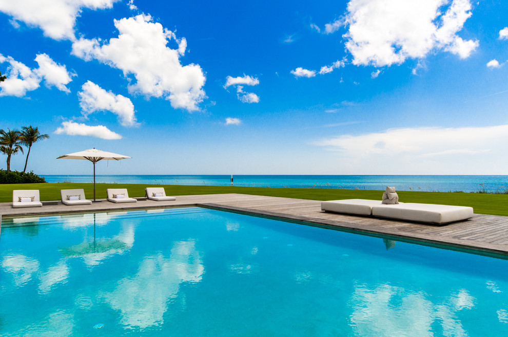 Jupiter Island - Beach Style - Pool - Miami - by Angela Reynolds ...